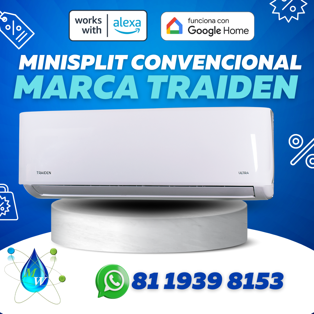 Minisplit Marca Traiden – TIENDA MICH WATER